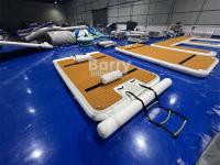 China Water Sports Dock Inflatable Blow Up Swim Platform With Capacity Depend On Size for sale