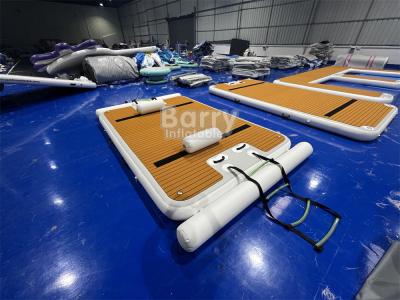 China Water Sports Dock Inflatable Blow Up Swim Platform With Capacity Depend On Size for sale