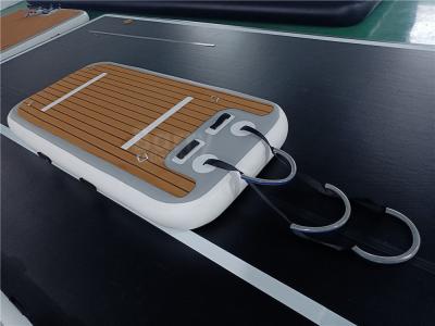 China Water Floating Entertainment Dock Inflatable with Drop Stitch PVC EVA Material for sale