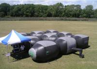 China PVC Material Mobile Laser Tag Inflatable Laser Maze For  Indoor Or Outdoor for sale