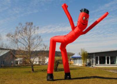 China Single Leg Or Two Legs Inflatable Air Dancer , Mini Inflatable Air Tube Man For Advertising for sale