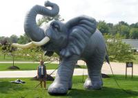China Custom Cute Elephant Inflatable Advertising Products Decorations Inflatable Animals for sale