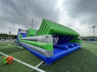 China Crazy And Exciting Sport Game Outdoor Adult Run Inflatable 5k Course Sling Shot For Commercial Grade Big Event Use for sale