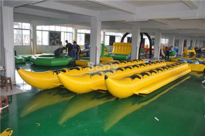 China Heavy Duty Commercial 8 Person or Customzied PVC Tarpaulin Inflatable Banana Boat Tube for sale