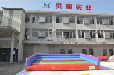 China Indoor Or Outdoor Kids Play Inflatable Jumping Pad For Sport Game Gladiator Fighting for sale