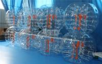 China PVC / TPU Outdoor Inflatable Toys / Bubble Ball Soccer Suit for Party or Event for sale