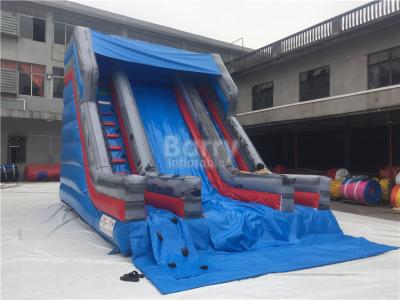 China Small Single Lane Commercial Inflatable Slide On Land For Outdoor 7*5m for sale