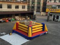 China Indoor Playground Kids Inflatable Sports Games / Inflatable Boxing Ring for sale