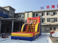 China Exciting Inflatable Interactive Games , Commercial Grade Inflatable Sticky Wall for sale
