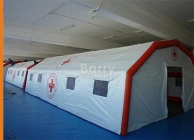 China Attractive Reusable Giant Air-Saeled Inflatable Tent For Emergency for sale