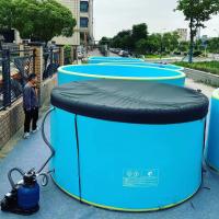 China Customized Portable Drop Stitch Pool DWF Above Ground Swimming Pool Kids Pool With Cover And Electric Pump for sale