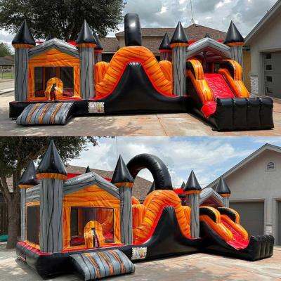 China Customized Obstacle Course Bounce House Combo For Kids Indoor Outdoor Amusement for sale