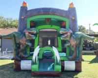 China Customized Inflatable Bouncer PVC Material Dinosaur Bounce House For Kids for sale
