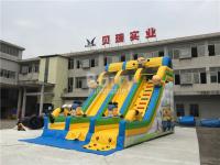 China Commercial And Residential Small Kids Inflatable Slide With 0.5mm Pvc Tarpaulin for sale