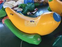 China Interesting 2 Seats Inflatable Banana Boat / Inflatable Water Seesaw for sale