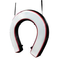 China Workout Parkour Gym Equipment Warrior Course Horseshoe Inflatable Parkour Air Track Park for sale
