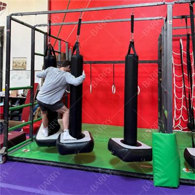 China Inflatable Trampoline Parkour Courts G2N Air Piston Airbox Parkout Airblocks For Training for sale