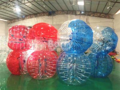 China Red Clear Outdoor Inflatable Toys For Adults / Human Water Bubble Ball for sale