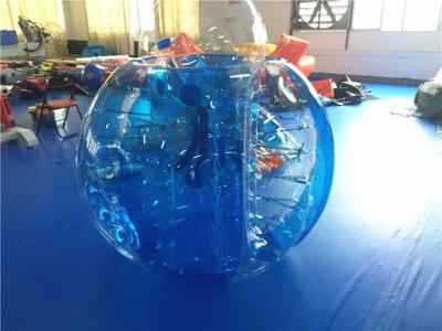 China Durable Outdoor Inflatable Toys , Blue Inflatable Hamster Bumper Ball for sale