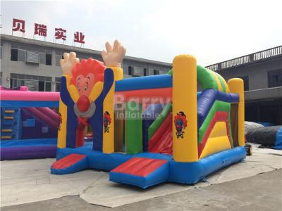 China Large Industrial Small Toddler Or Kids Clown Bounce House On Clearance for sale