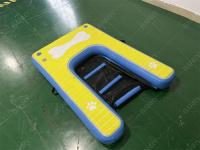 China Non-Slip Foldable Dog Puppy Ramps Pet Vehicle Step Stairs Portable Dog Cat Ramp For Swimming Pool for sale