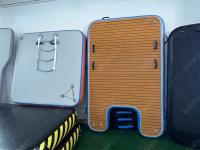 China Custom Made Inflatable Dog Water Ramp Dock Floating Exit Ramp For Water Sport for sale
