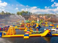 China Customized PVC Floating Aqua Park Determined For Swimming Pool for sale