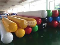 China PVC Tarpaulin Inflatable Water Toys Barrier Water Pipe For Water Game On Lake SCT EN71 for sale