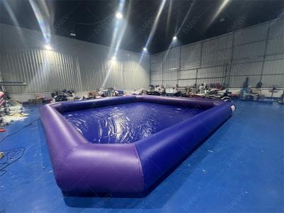China Barry Purple Inflatable Pool Air Tight Outdoor Inflatable Swimming Pool For Adult for sale