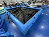 China Inflatable Yacht Pool Anti Jellyfish Inflatable Floating Pool Ocean Sea Swimming Pool With Netting Enclosure For Yacht for sale