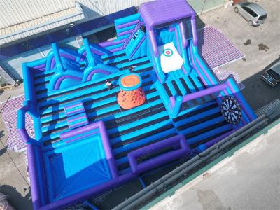China Commercial Outdoor Playground Games Park Bounce House Inflatable Theme Park For Adults Kids for sale