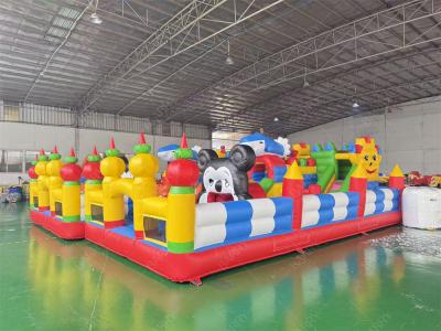 China Custom Inflatable Theme Park for Commercial Playgrounds EN71 Certified for sale