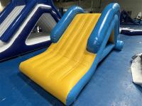 China Lake Inflatable Water Tower Climbing Slide, Factory Direct Selling Inflatable Floating Water Slide For Water Park for sale