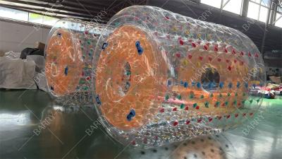 China Factory Price Inflatable Water Roller Ball, Inflatable Water Walking Roller PVC Tarpaulin for sale