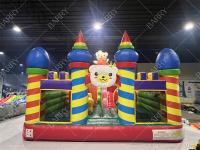 China Commercial Circus Clown Inflatable Bounce House Colorful Indoor Outdoor Kids Playground Inflatable Castle for sale