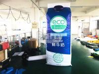 China PVC Tarpaulin Inflatable Advertising Products , Inflatable Model Milk Bottle For Outdoor for sale
