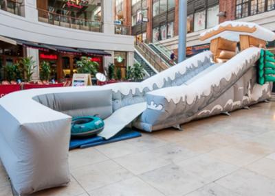 China Exciting Inflatable Snow Toboggan Ride On  For Kids / Adults for sale