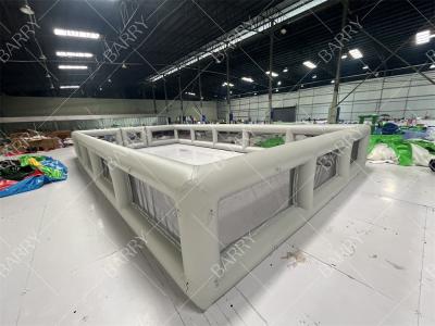 China Outdoor Kids Inflatable Soccer Court Football Pitch Arena Airtight Blow Up Football Field For Sale for sale