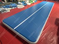 China Factory Inflatable Air Track For Gymnastics Tumbling Mat With Drop Stitch Blower Velcro Connect For Yoga Use for sale