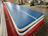 China Air Mat Tumble Track Inflatable Gymnastics Tumbling Mat 6.6ft 10ft 13ft 16ft 20ft 23ft 26ft Training Mats 4/8 Inches for sale