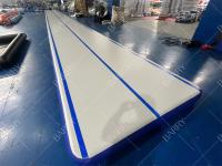 China Drop Stitch PVC Fitness Gymnastics Mattress Inflatable air Track Mat for Outdoor Training for sale