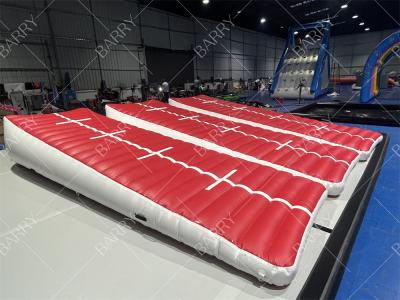 China Manufacture Gymnastics Exercise Inflatable Air Track Ramp / Gymnastic Air Incline Triangle Ramp Mats for sale
