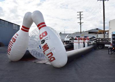 China Adults And Kids Outdoor Sport Games Inflatable Deluxe Human Bowling for sale