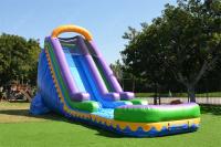 China Hot Sale Water Slide Inflatable Commercial Water Slide with Pool for Kids Adult 22ft for sale