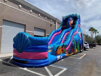 China Mermaid Themed Inflatable Slide for Kids for Outdoor Play and Entertainment for sale