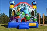 China Multifunctional Inflatable Bouncer House , Large Commercial Monsters University Adult Jumping Castle for sale