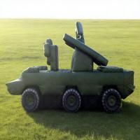 China Portable Air Defense Missile Vehicle Inflatable Tactical Missile System Vehicle Decoy for sale