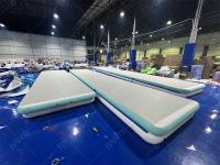 China Gymnastics Tumbling Inflatable Air Track 0.2m Thickness for sale