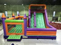 China Colorful Princess Castle Inflatable Bounce House with Slide – Commercial-Grade Kids’ Party Jumper for sale