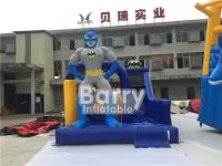 China Custom Made Inflatable Obstacle Course With Batman Slide With PVC Tarp Materials for sale